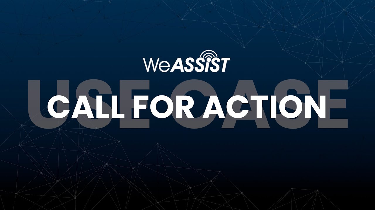 WeASSIST Use Case - Mit Call for Action schneller Material am ...