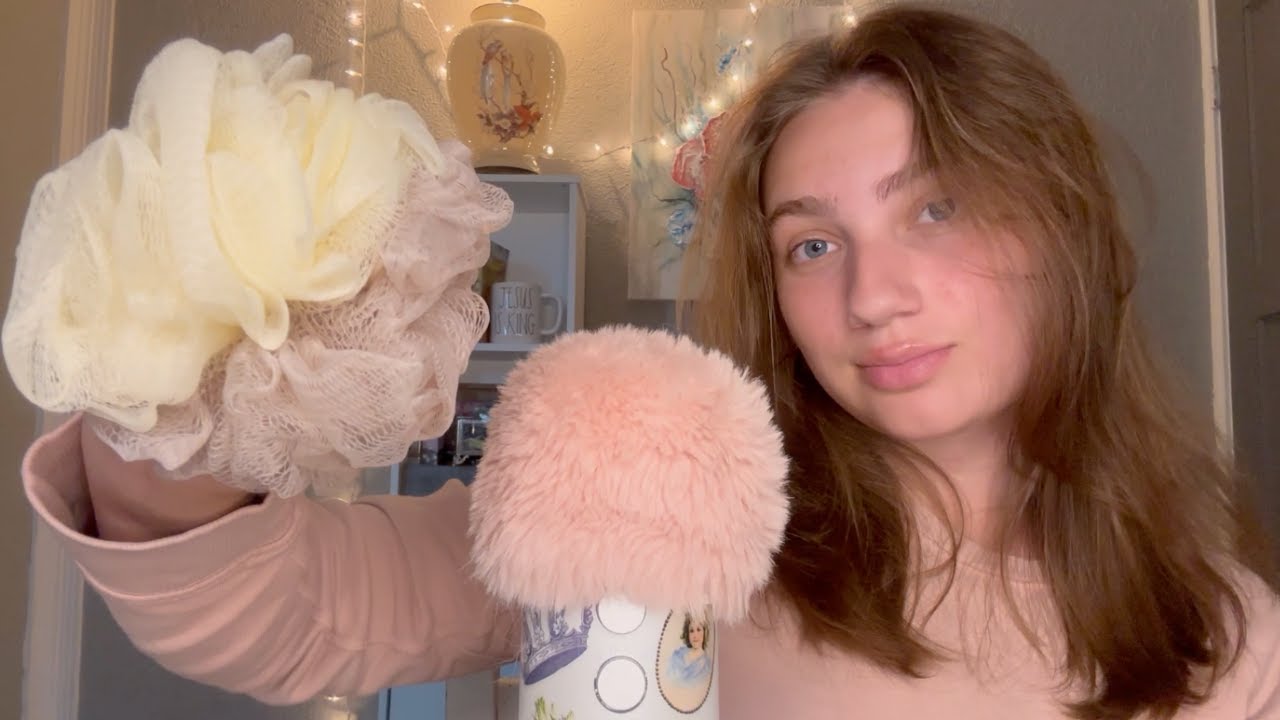 ASMR 🧽 10 Minutes of LOOFA POOFA (NO TALKING/background asmr) - YouTube