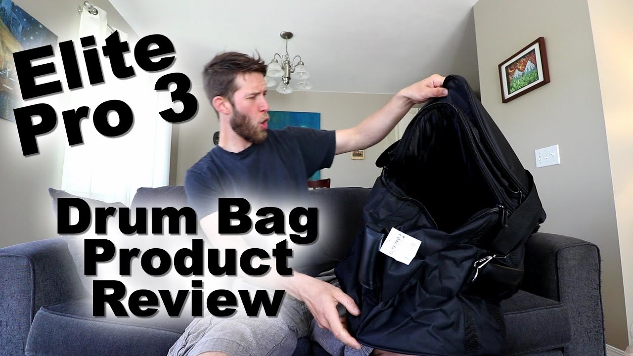 Product Review: Elite Pro 3 Drum Bag - YouTube