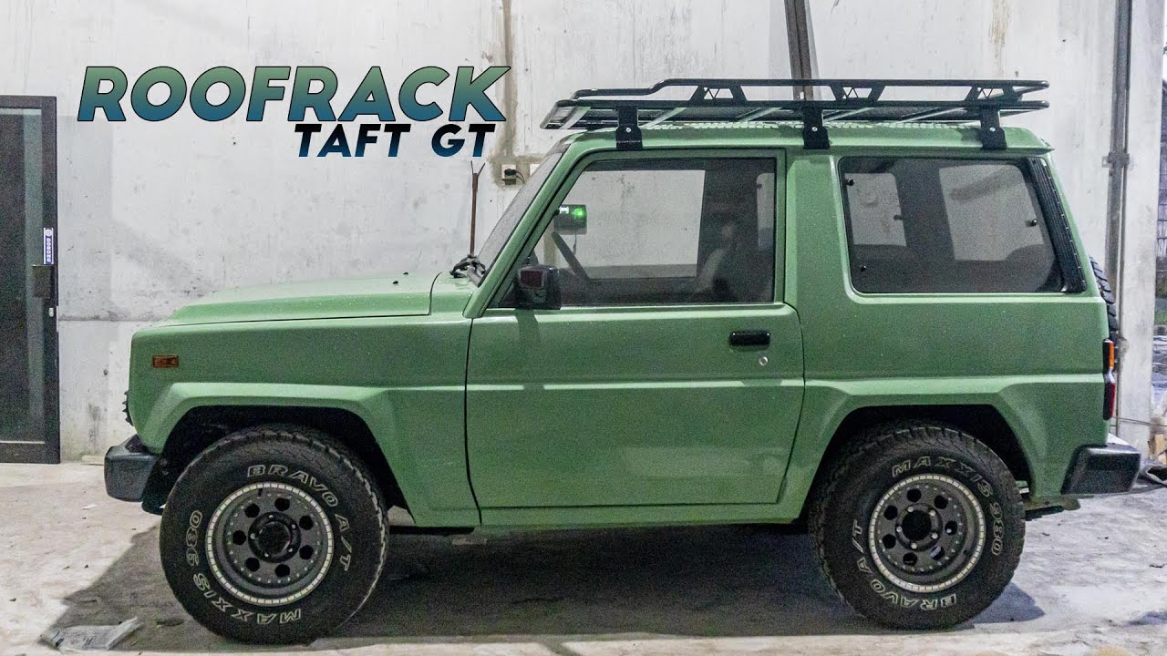Pemasangan Roofrack Custom Taft GT - YouTube