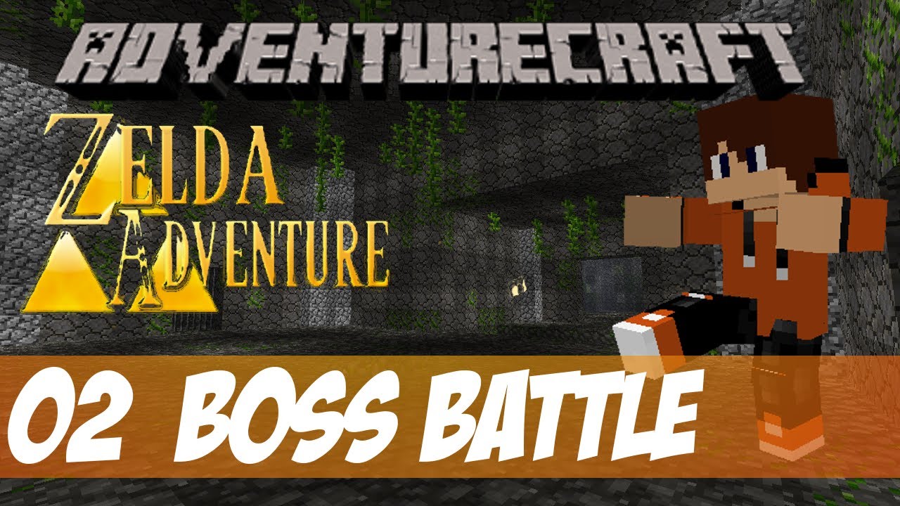 Minecraft - Zelda Adventure - 02 - BOSS BATTLE - YouTube