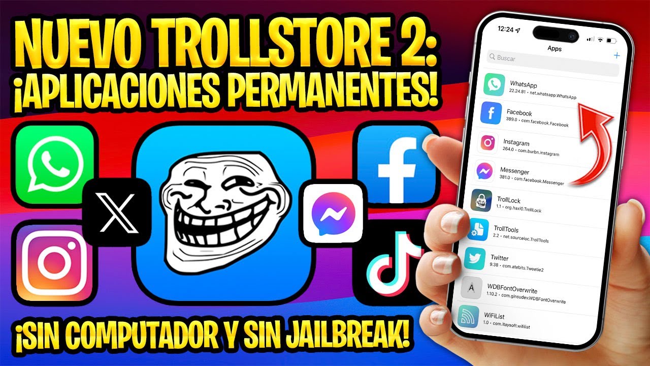 TUTORIAL TROLLSTORE 2 SIN PC INSTALAR APLICACIONES QUE NUNCA REVOCAN Y ...
