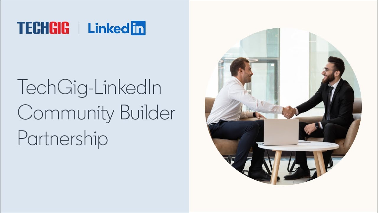 Techgig Linkedin Community Builder Partnership Youtube