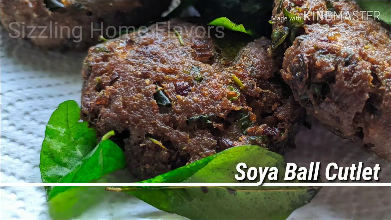 Soya Chunks Cutlet | Soya Vadai | Meal Maker Recipe | Evening Snacks - YouTube