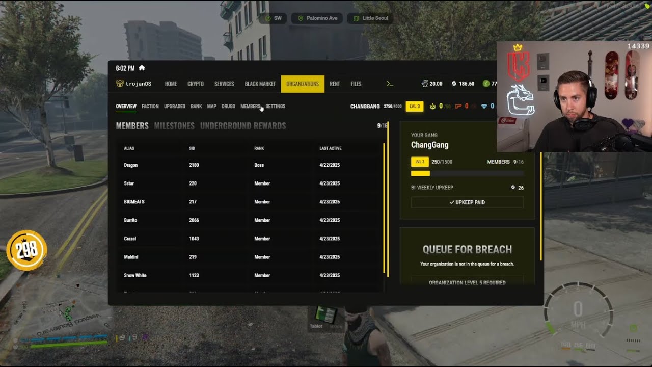 Paris gets Added to the Gang App | Prodigy RP 2.6 - YouTube