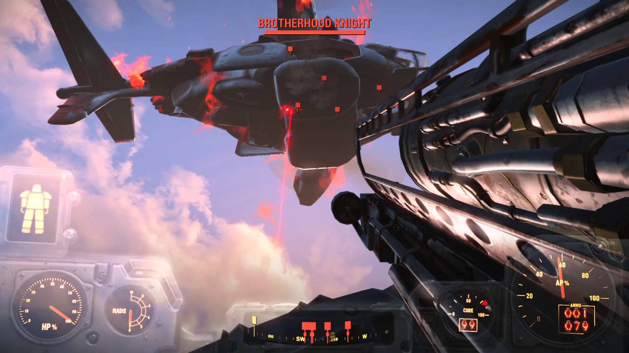 MIRV Launcher vs. Vertibird (Short Fallout 4 Clip) - YouTube