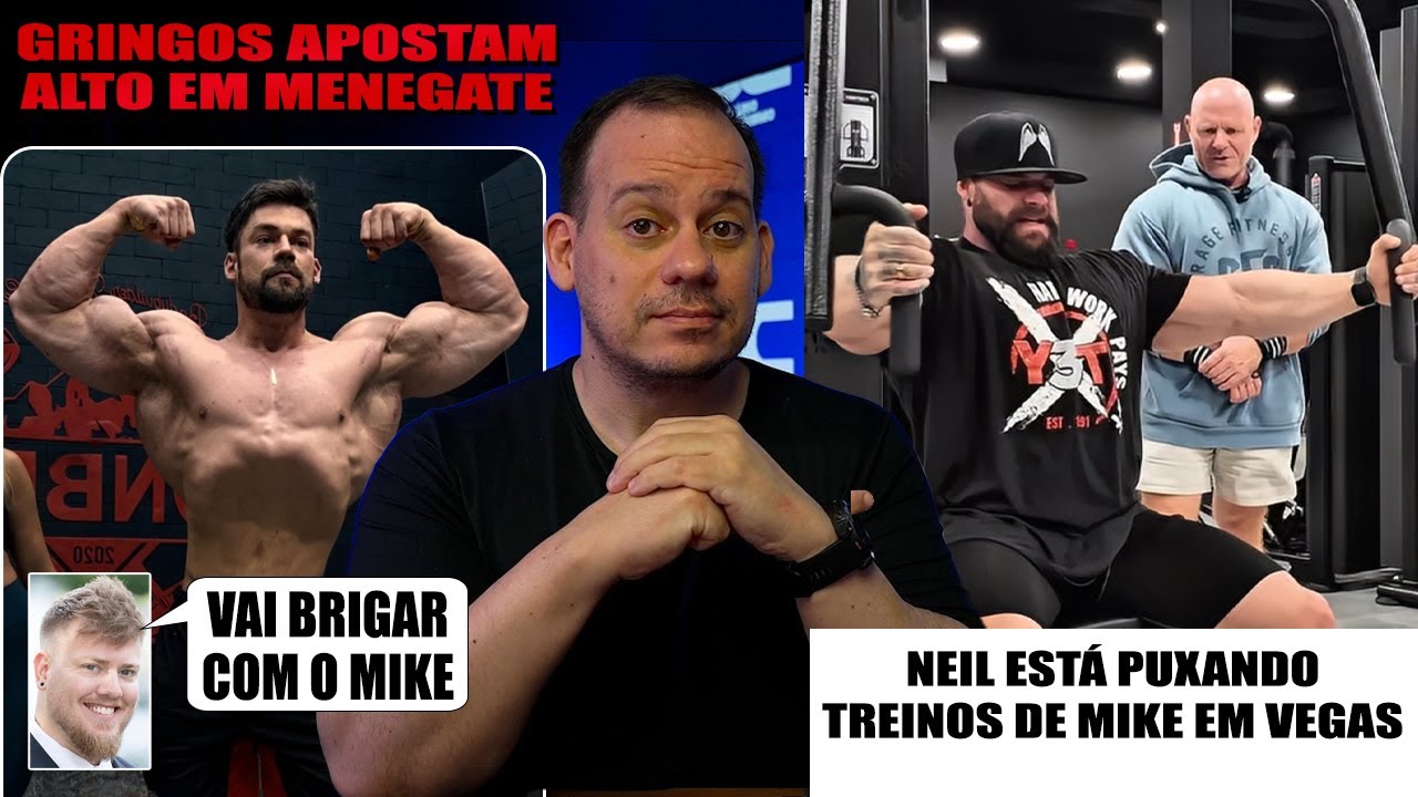 Mike chega em Las Vegas e Niel Hill já o acompanha nos treinos ...