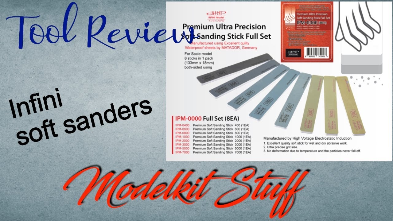 Focus on tools for modelling, Infini Soft sanders - YouTube