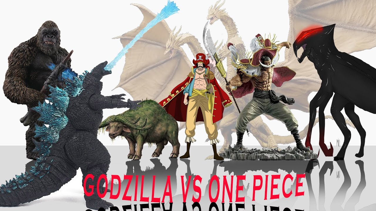 GODZILLA VS ONE PIECE Process - CUỒNG PHIM HAY - SIZE & ROAR COMPARISON ...