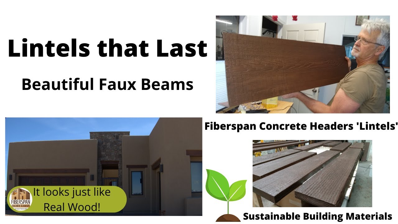 Lintels in Building Construction l Faux Beams for New Construction ...