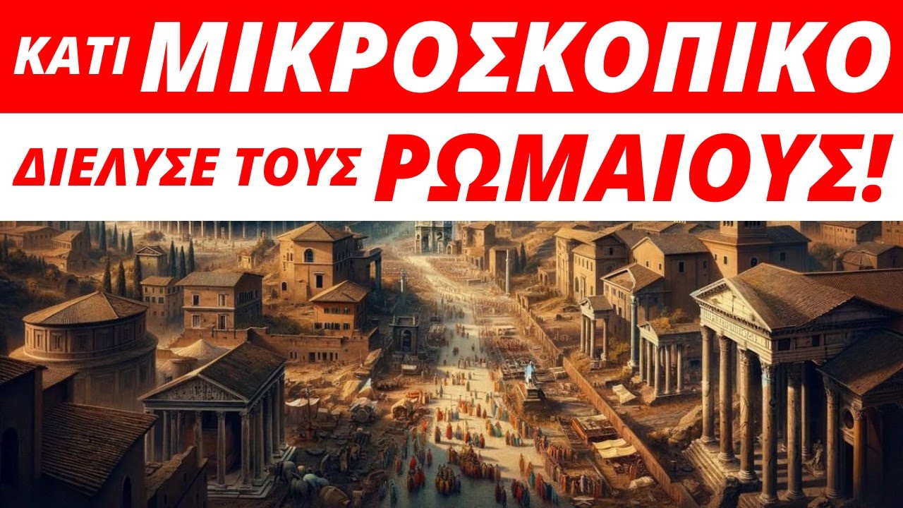 ΚΑΤΙ ΠΟΛΥ ΜΙΚΡΟΣΚΟΠΙΚΟ ΚΑΤΕΣΤΡΕΨΕ ΤΗΝ ΑΡΧΑΙΑ ΡΩΜΗ!!! - YouTube