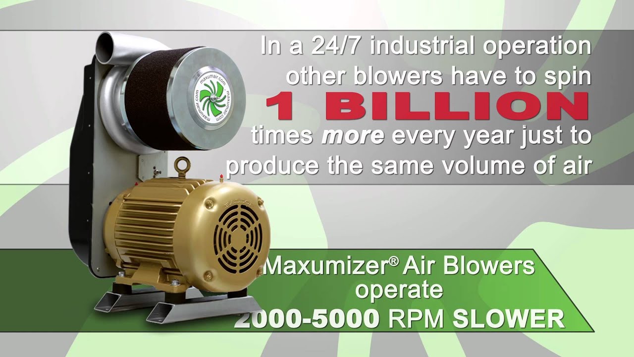 Air Blowers by Maxum - YouTube