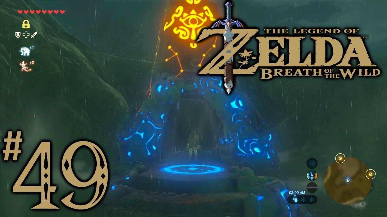 Zelda Breath Of The Wild Playthrough Part 49: Rota Ooh Shrine, Passing ...