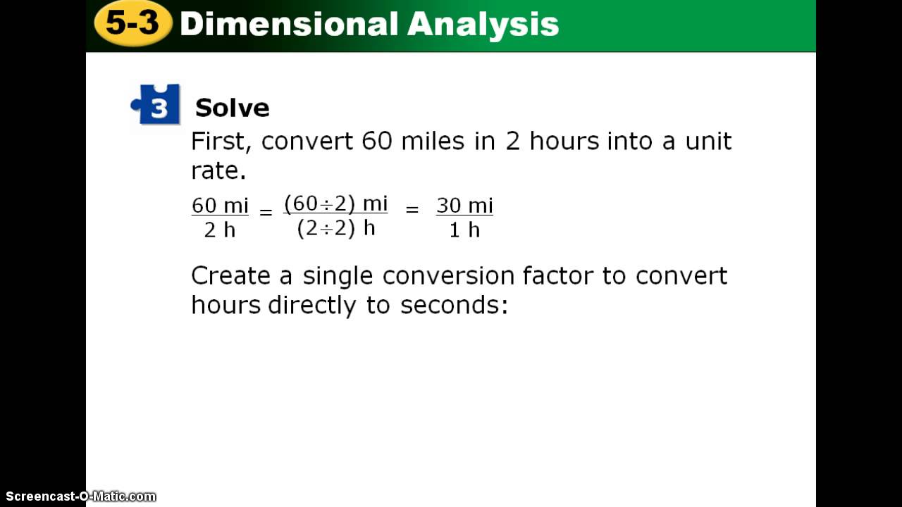 5.3 Two-Step Conversions - YouTube