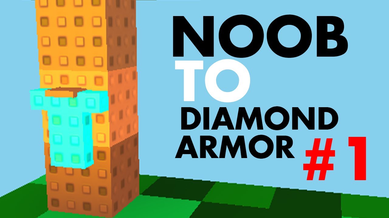 Roblox Skywars - Noob to Diamond Armor #1🦑 - YouTube