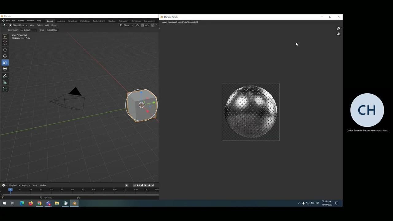 Instalar Blender y AddOn Poliigon - YouTube