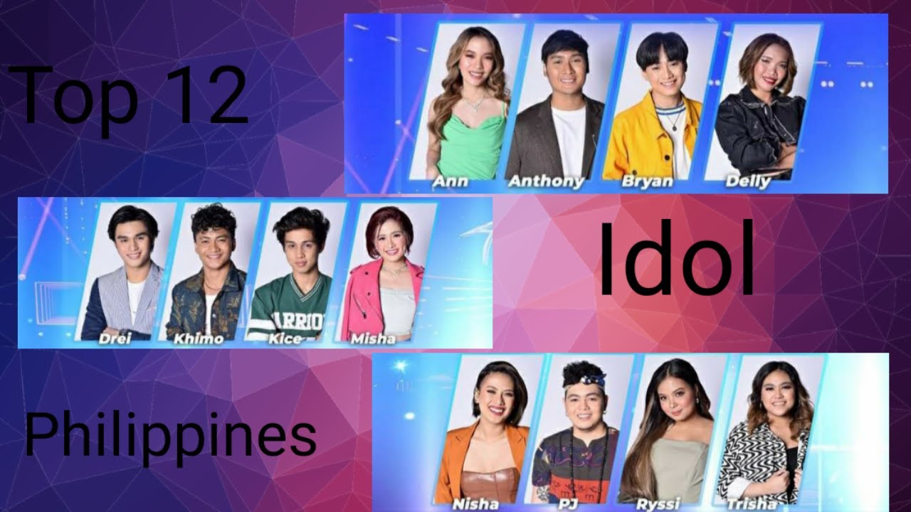 IDOL PHILIPPINES TOP 12 SEASON 2 #IdolPH2Top12 /ADLYNS CHANNEL - YouTube