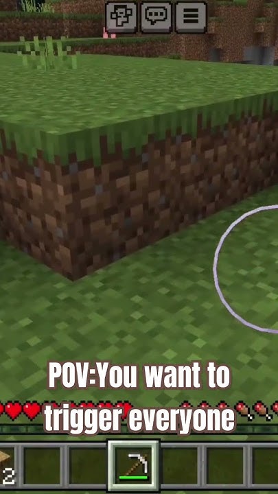 !TRIGGER ALERT! #triggers #minecraft #mc #shorts #shortsfeed - YouTube