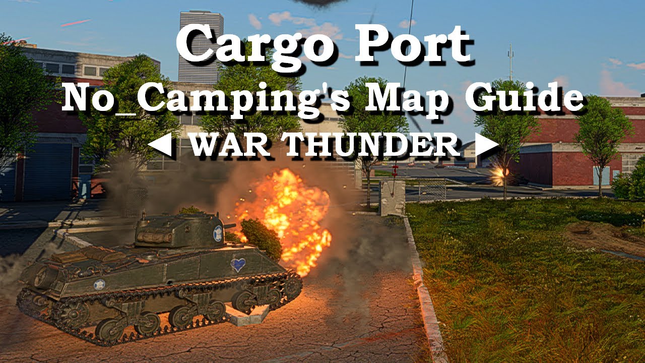 Epic gameplay on the Cargo Port map WAR THUNDER - YouTube