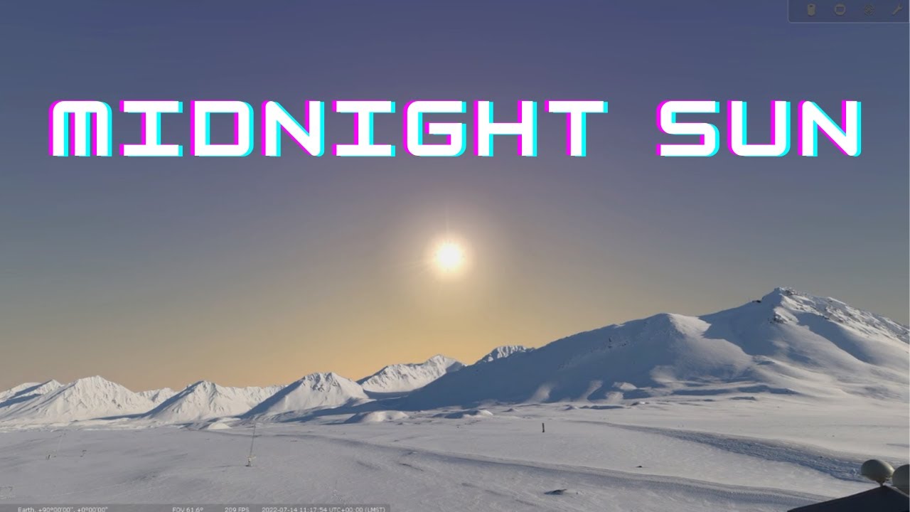 Sun Never Sets | North Pole Summer | Time-lapse - YouTube