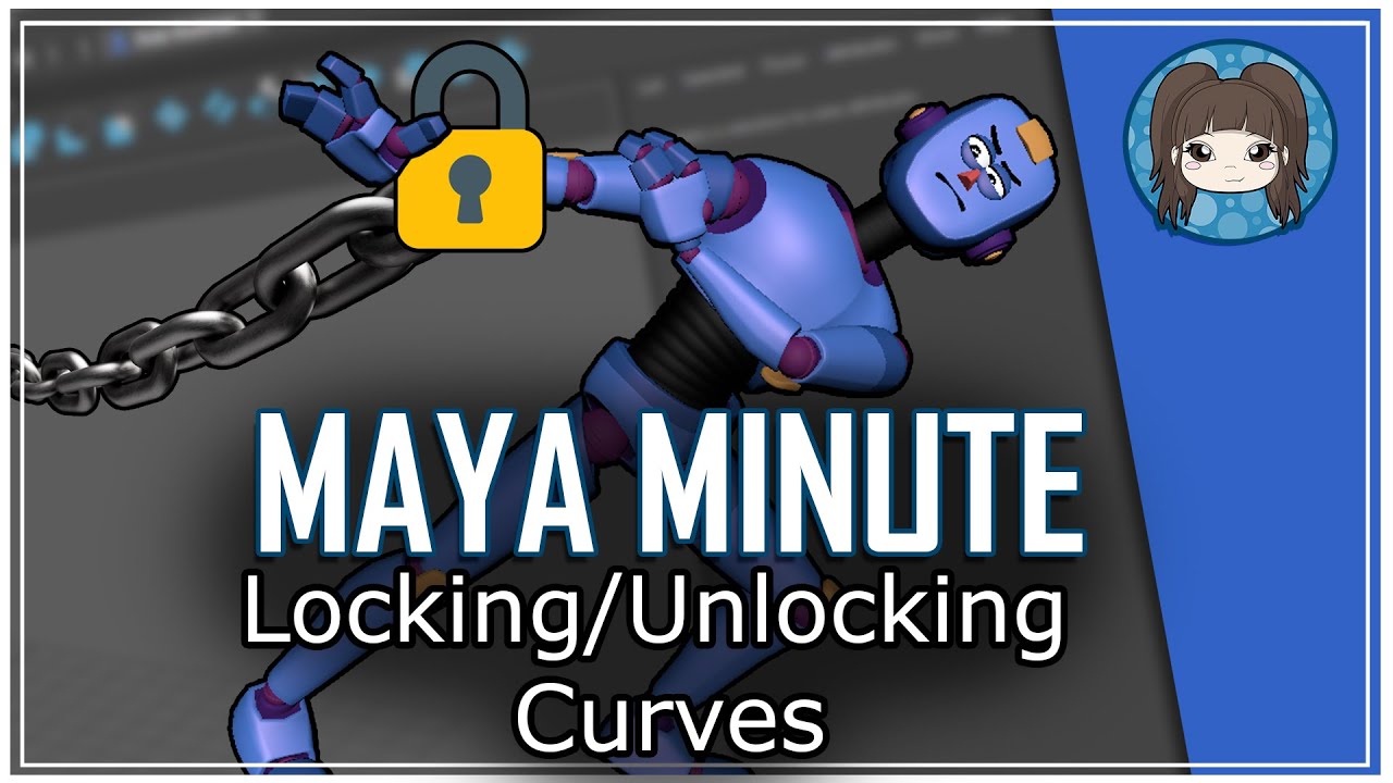 How To Lock Unlock Animation Curves Fix Grey Keys Maya Minute How To Lock Unlock Animation Curves Fix Grey Keys Maya Minute