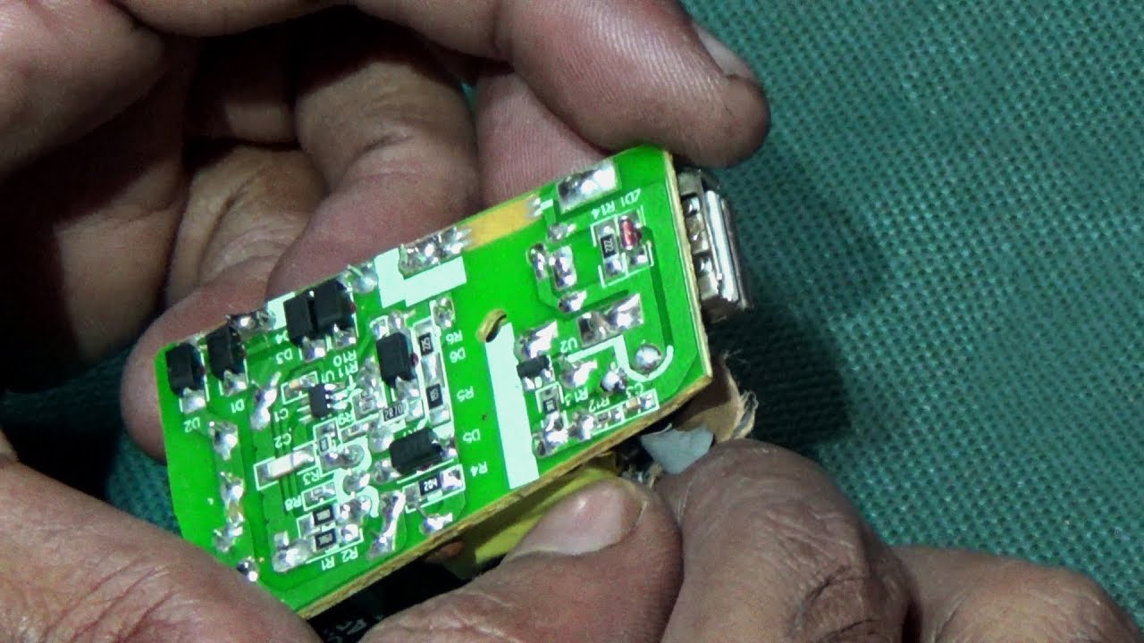 How To Repair Mobile Phone Charger (Tutorial Videos) - YouTube
