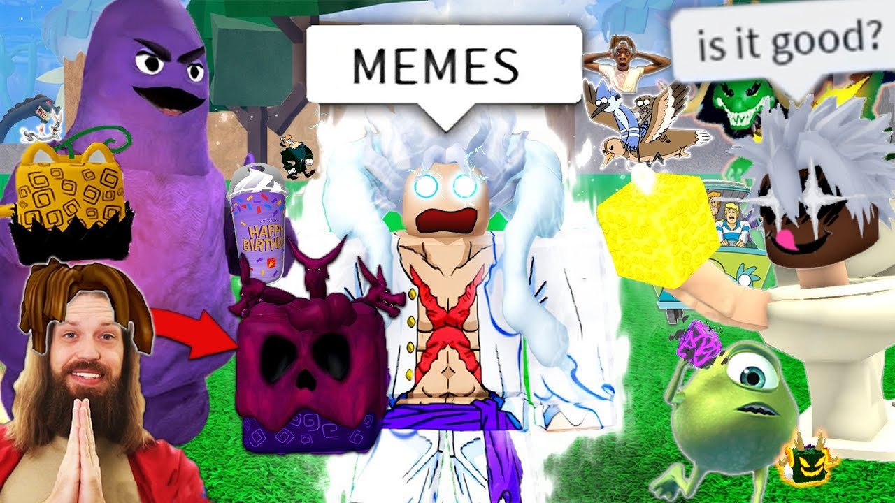 ROBLOX Blox Fruits Funny Moments (MEMES) 4 - YouTube