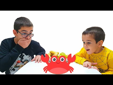 Beratın Masasında Yengeç Var. Crab in The Table Fun Kids Video