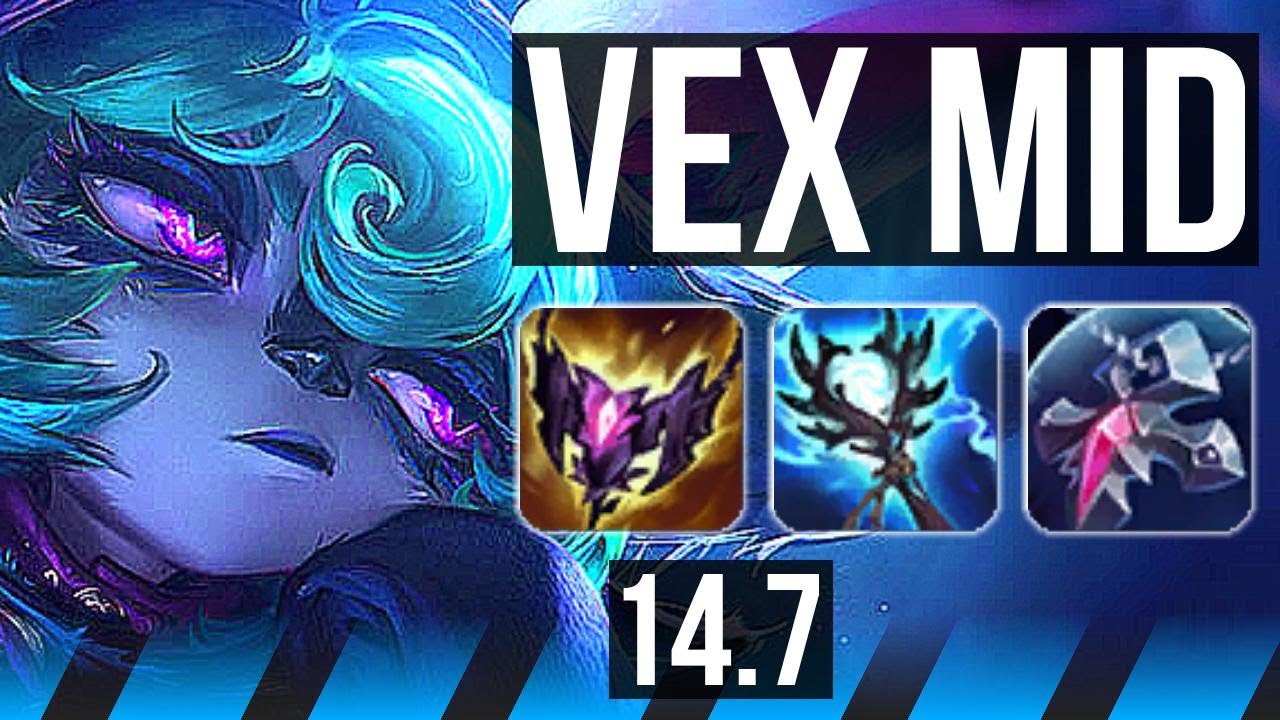 VEX vs AHRI (MID) | 73% winrate, 49k DMG, Rank 7 Vex, 22/4/12 ...