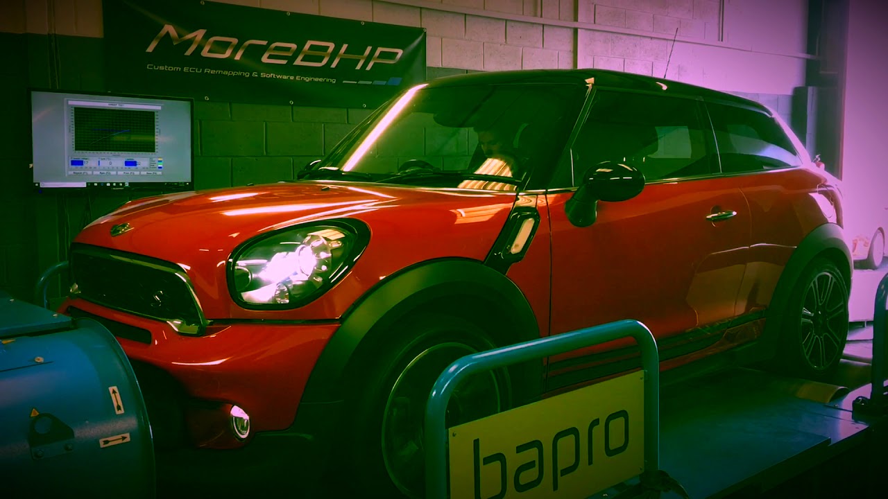 REMAPPED MINI PACEMAN 1.6T COOPER S at MoreBHP Headquarters - YouTube