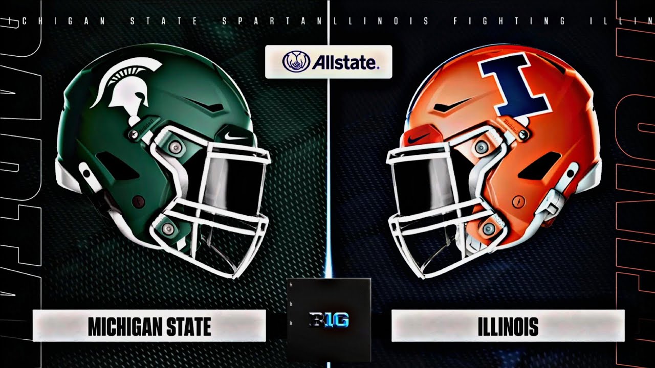 Illinois vs Michigan State! EA College Football 25! 4K! PS5 Pro! - YouTube