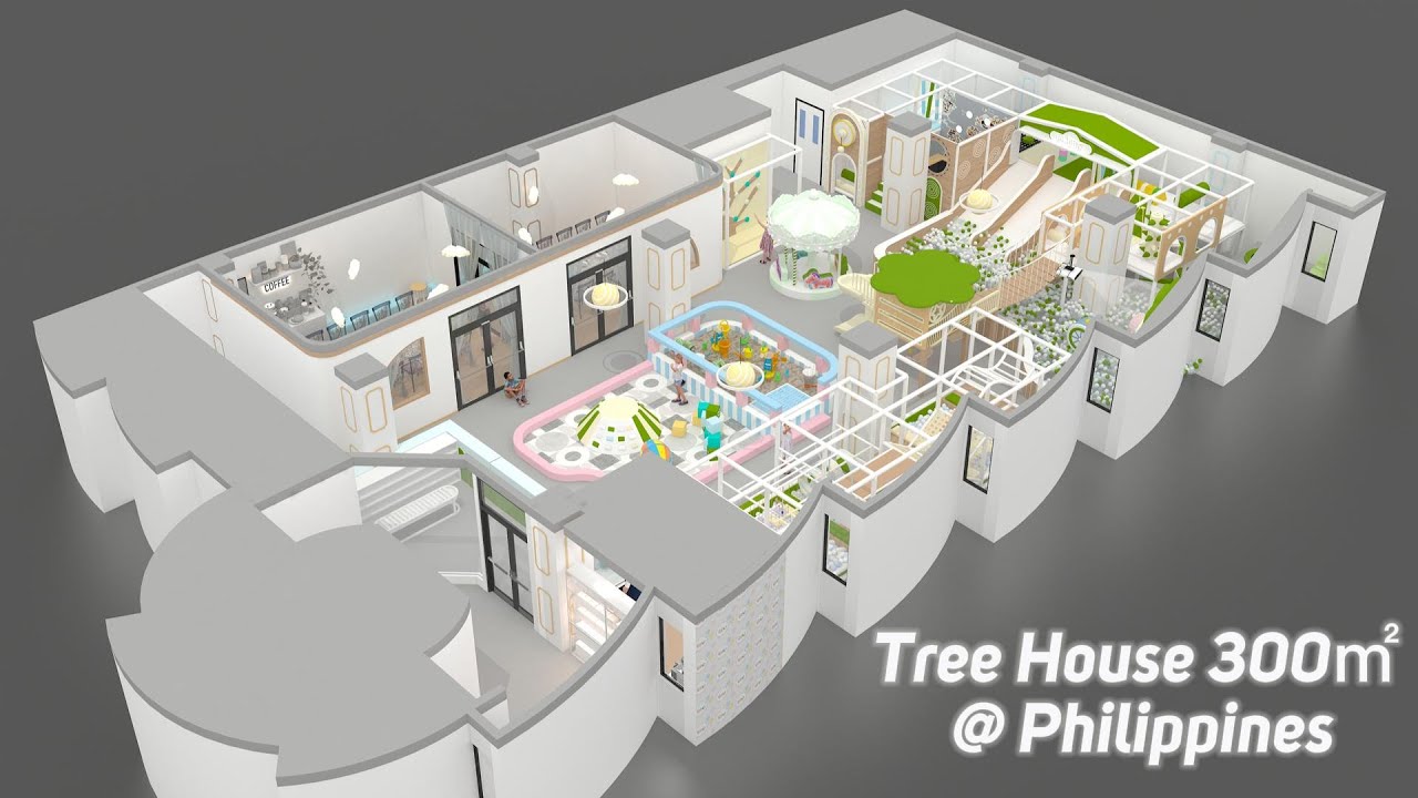 Tree House 300㎡---Philippines - YouTube
