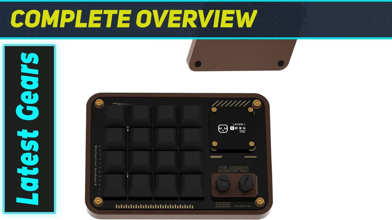 NLOFIN KB16: The BEST Programmable Macro Pad? - YouTube