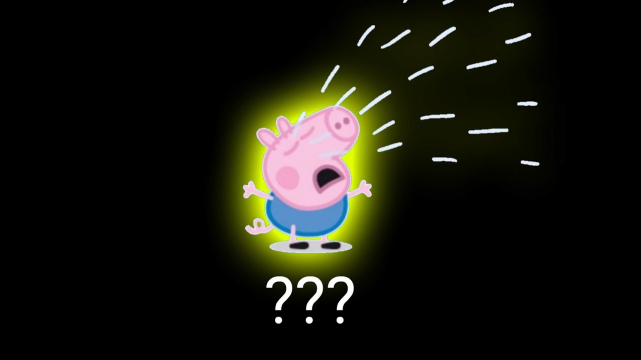 6 more Peppa Pig George crying sound variations in 19 seconds - YouTube