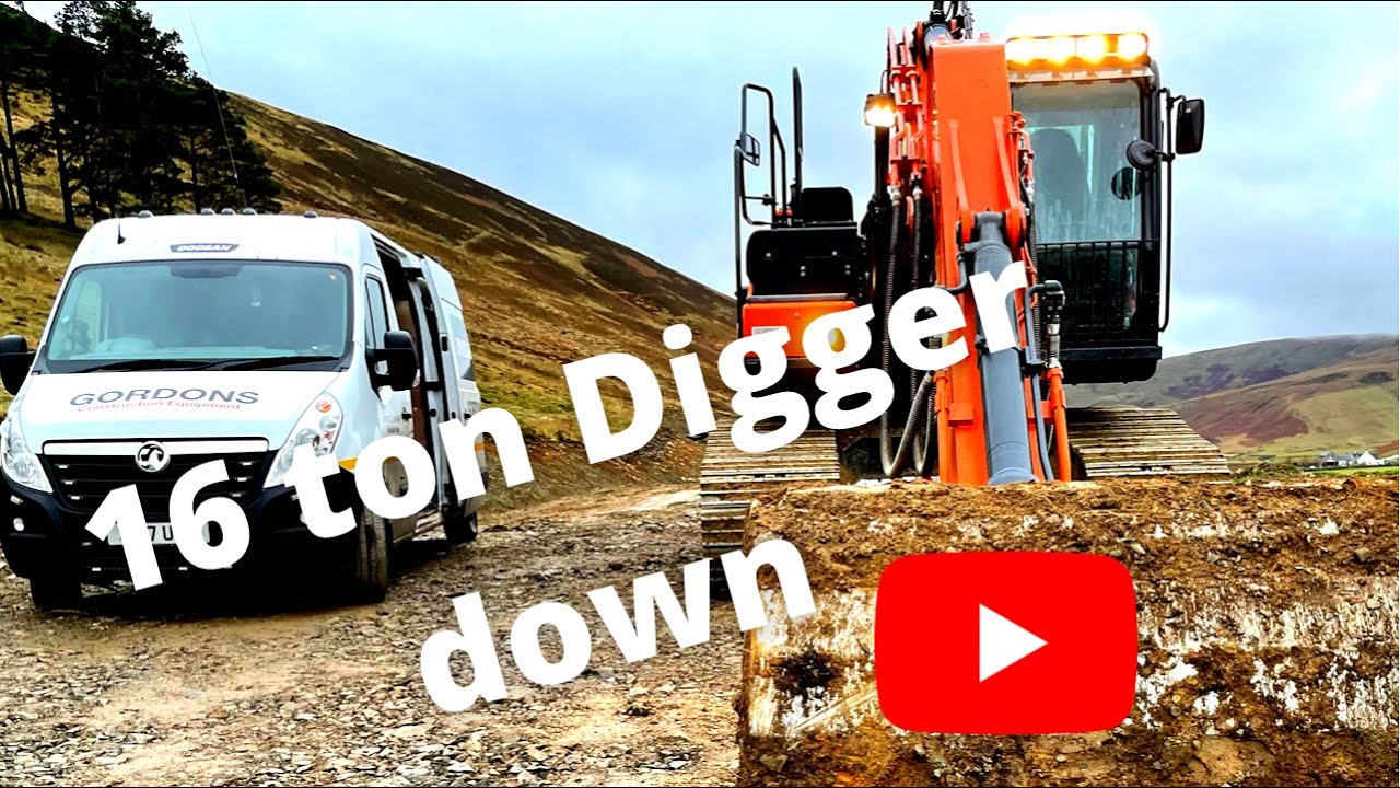 Episode 6 - 16ton digger down ! - YouTube