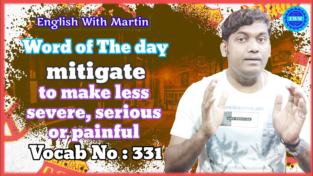 Mitigate Tamil Meaning Pronunciation A Sentence Vocabulary