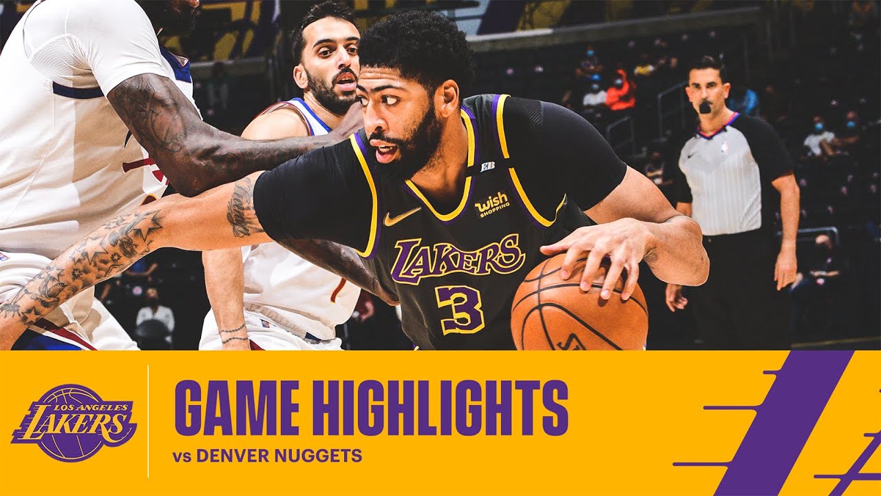 HIGHLIGHTS | Anthony Davis (25 pts, 7 reb) vs Denver Nuggets - YouTube