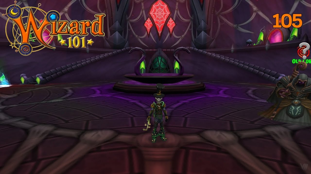 Shadow Palace - Wizard101 Life Playthrough Part 105 - YouTube