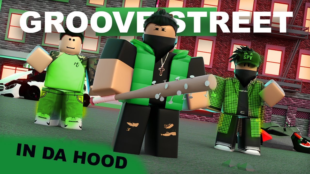 GROVE STREET in DA HOOD redux - YouTube