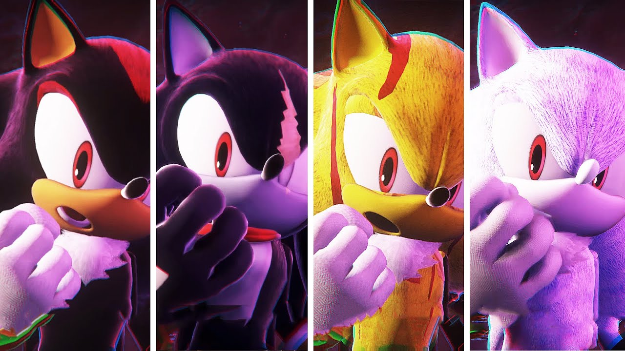 Sonic x Shadow Generations - All Shadow Forms/Skins vs. the Final Boss ...