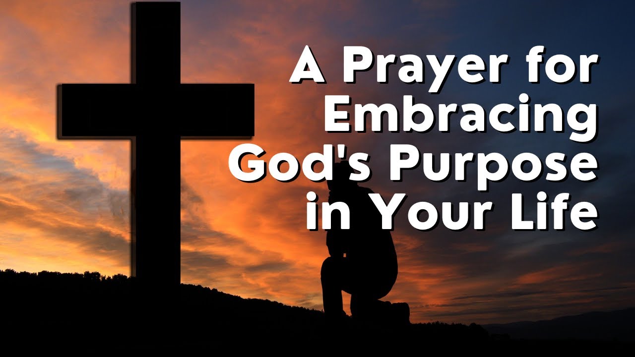 A Prayer for Embracing God's Purpose in Your Life | Your Daily Prayer ...