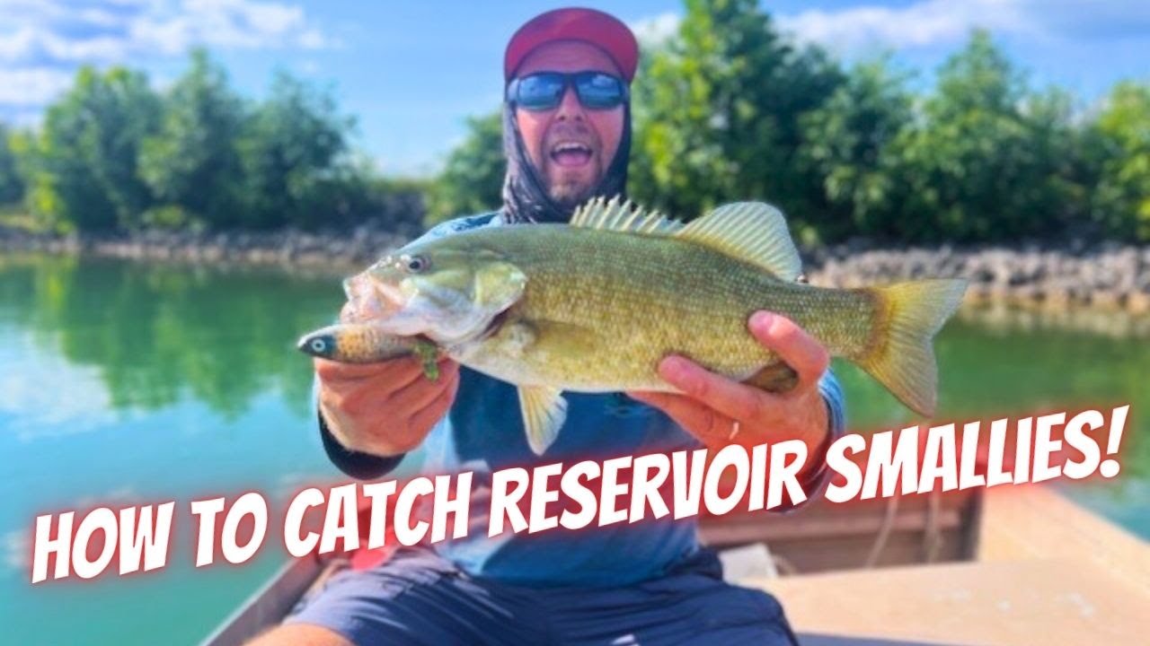 HOW to Catch SMALLMOUTH… in an Indiana RESERVOIR!! - YouTube