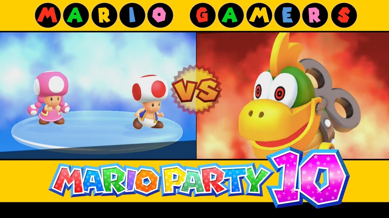 Mario Party 10 - Chaos Castle (Toad vs Toadette) - Mario Party - YouTube