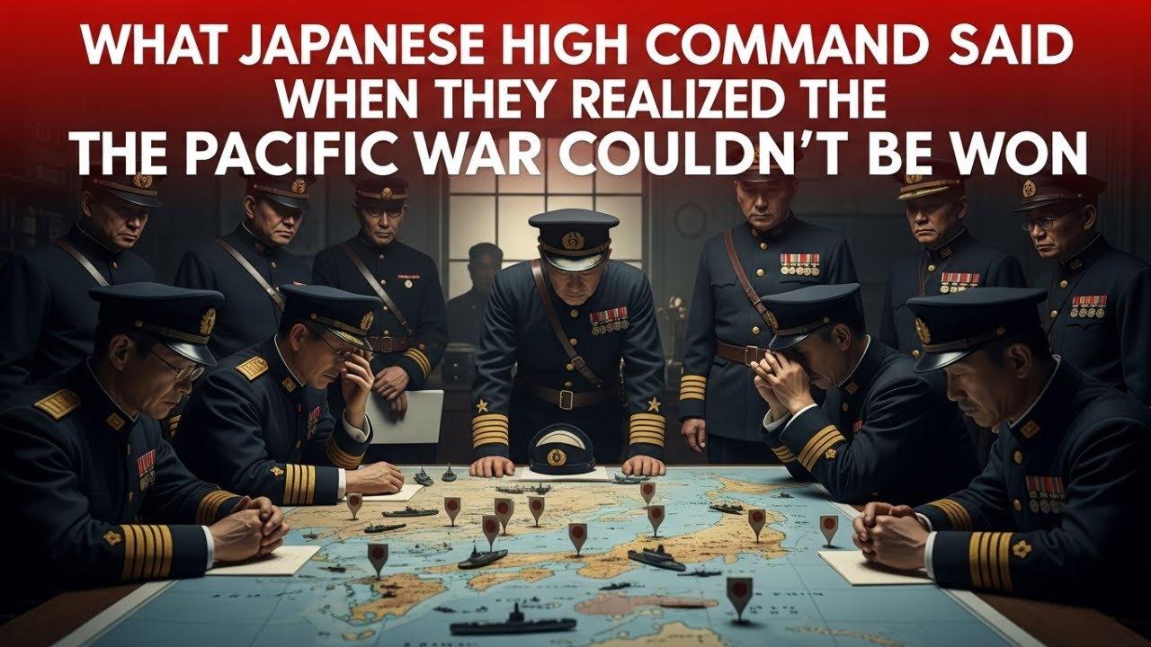 What Japanese High Command Said When They Realized The Pacific War ...