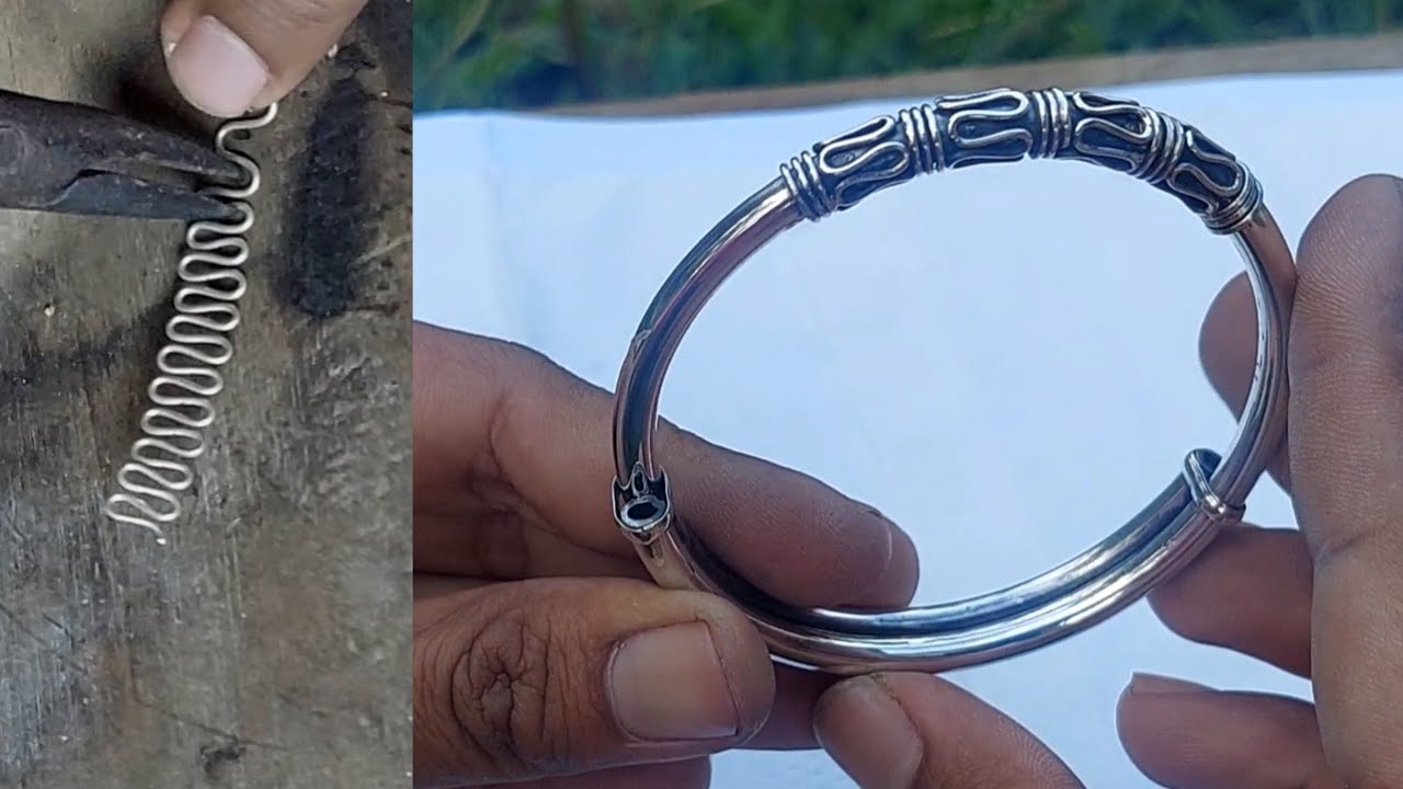 how to make Bugs-pipe bracelet - YouTube