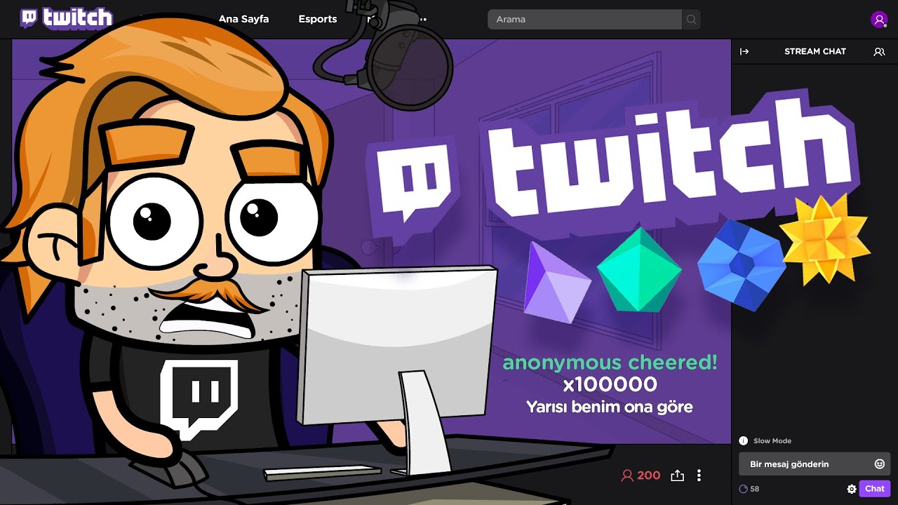 Twitch'te Neler Oluyor? | Bit Dolandırıcılığı (Fake Bit) | Animasyon ...