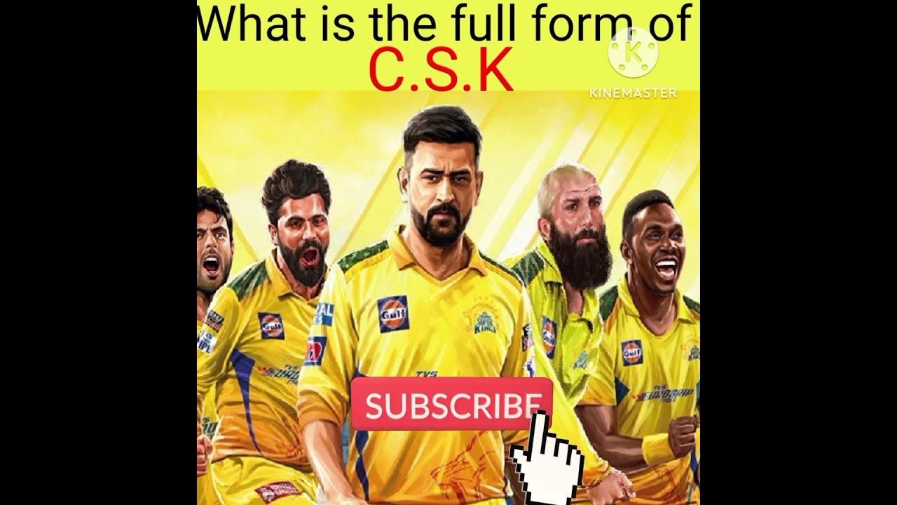 CSK full form #ipl #ipl2023 #facts @_Factgirl_ #cricket - YouTube