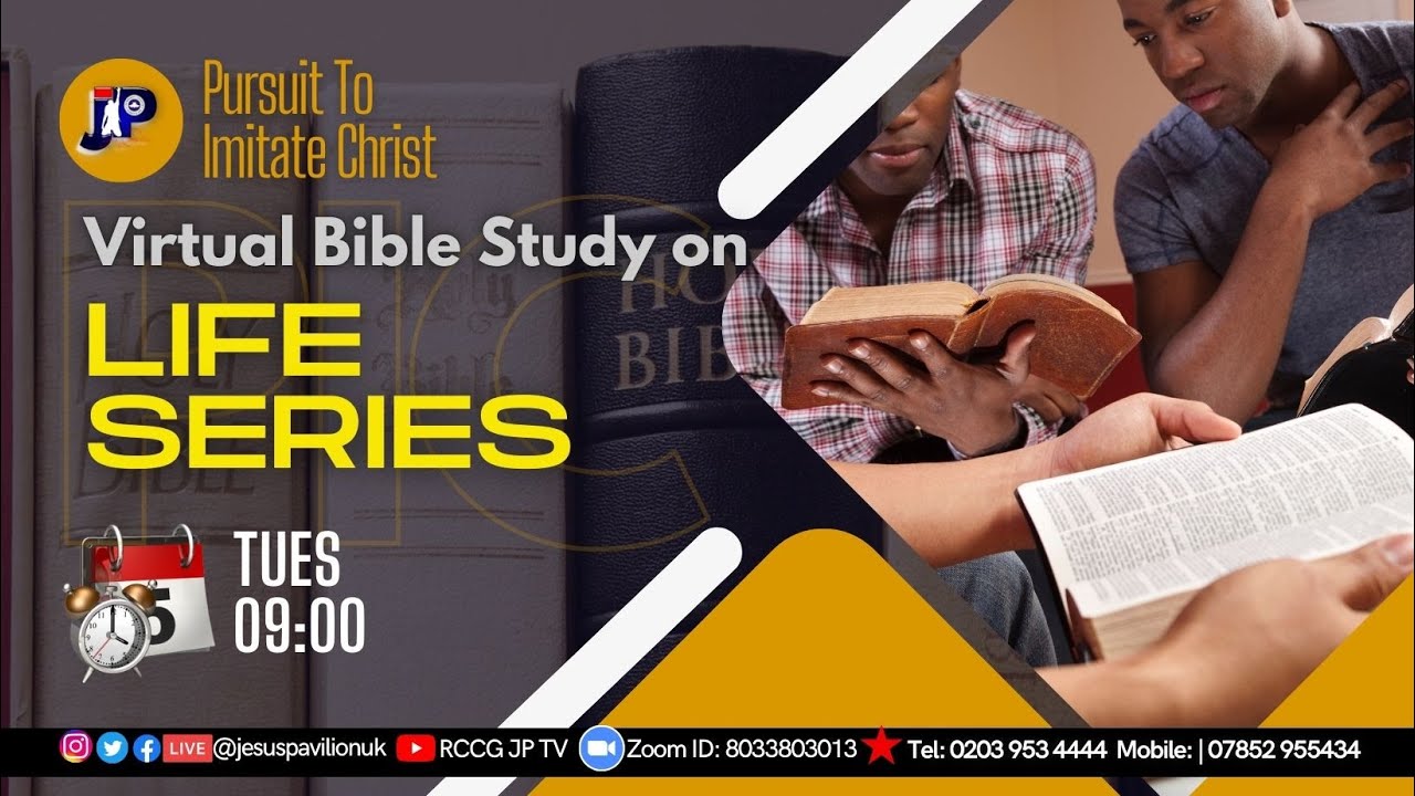 RCCG Jesus Pavilion Virtual Bible Study : Life Series - Child Rearing ...