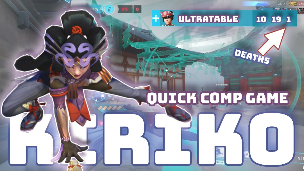 A Quick Kiri Win || Overwatch 2 Competitive Gameplay - YouTube