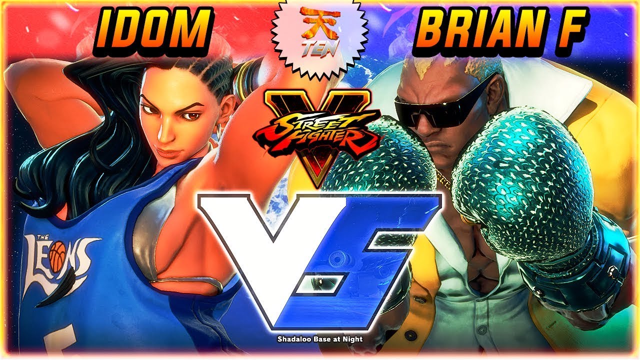SFV/SF5 IDOM VS BRIAN F | FIRST TO 2 - STREET FIGHTER V - YouTube